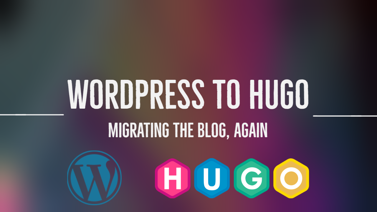 WordPress to Hugo · Stuff About Cloud